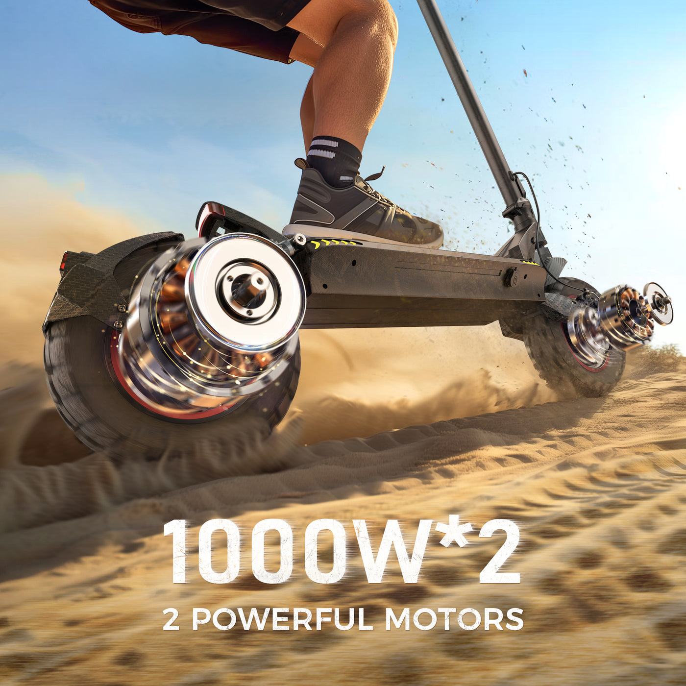 iScooter iX7 Pro Dual Motor Off-road Electric Scooter